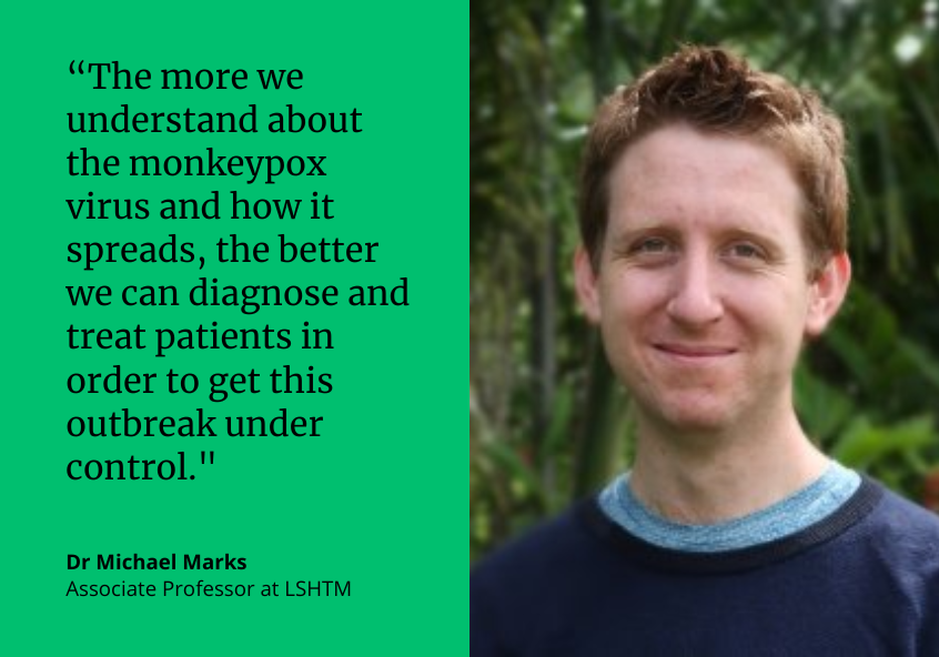 Dr Michael Marks quote card | LSHTM