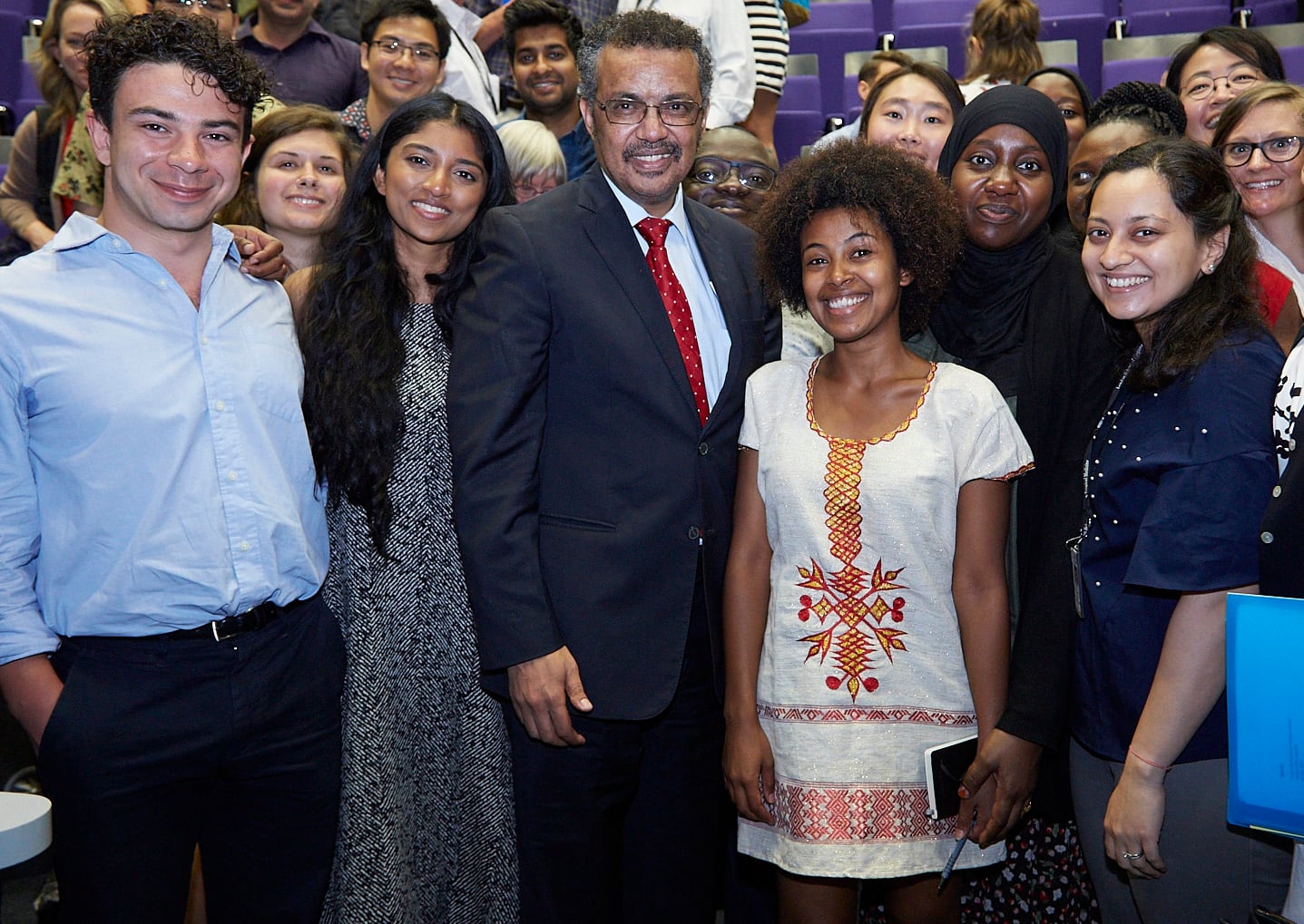 Dr Tedros visits the School on first trip to UK as WHO Director-General ...