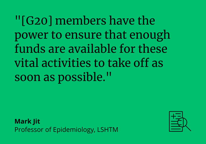 Expert comment – Why does the G20 matter? | LSHTM
