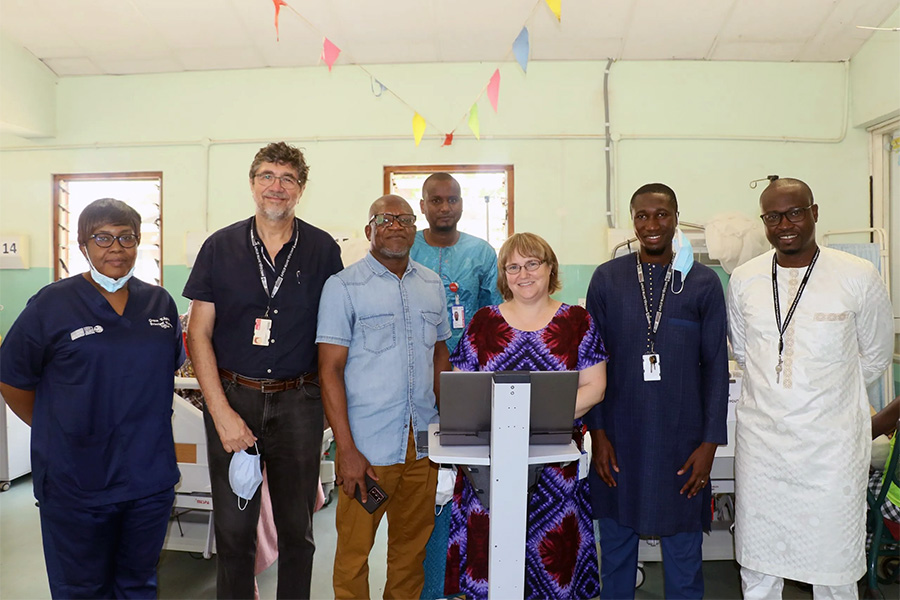 Clinical service department launches new electronic medical records system