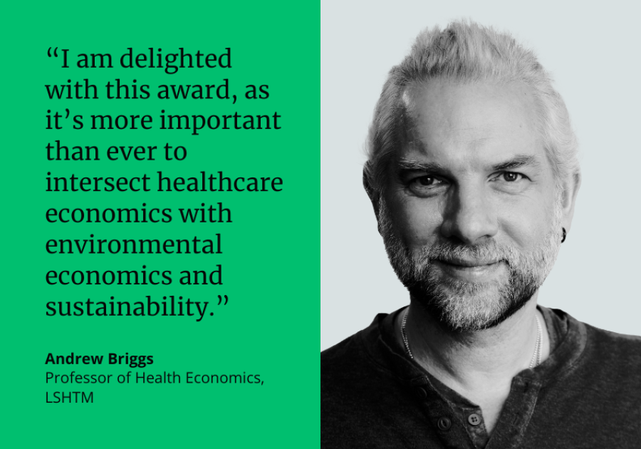 Andrew Briggs awarded 2024 OHE Innovation Policy Prize | LSHTM