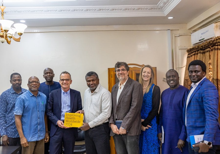 Promoting Research Collaboration: LSHTM Director Visits MRC Unit The Gambia