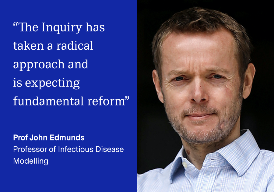John Edmunds's reflections on the COVID-19 Inquiry | LSHTM