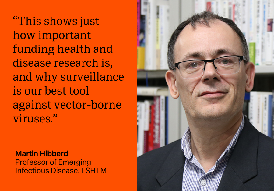 Expert Comment: West Nile Virus detected in UK mosquitoes for first time