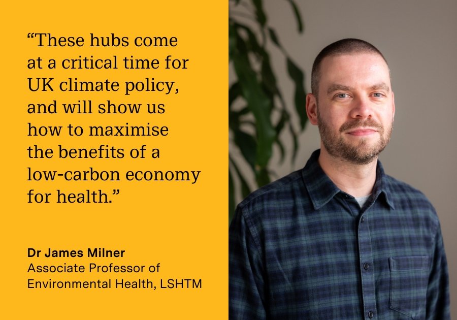 LSHTM is part of three new research hubs exploring the health impacts ...
