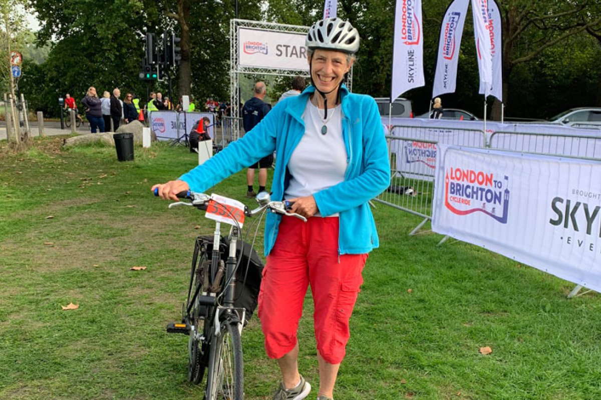 LSHTM Riders complete the London to Brighton ride in 2022 | LSHTM