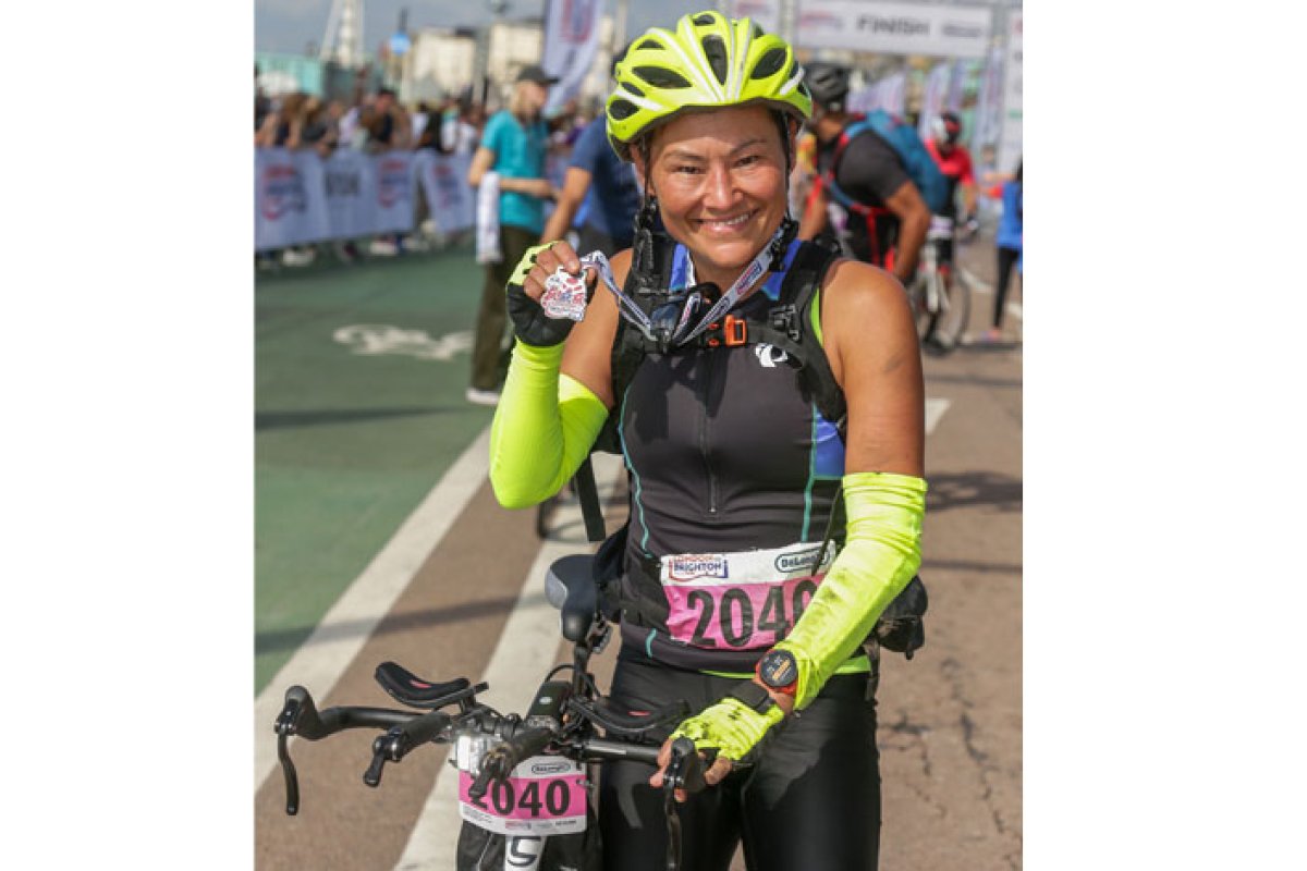 LSHTM Riders complete the London to Brighton ride in 2022 | LSHTM